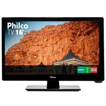 TV Philco 16" PH16D10D LED - Tv Led - Magazine Luiza