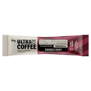 Ultra Coffee Plant Power Sabor Double Shot Sachê 10g - Cappuccino - Magazine Luiza
