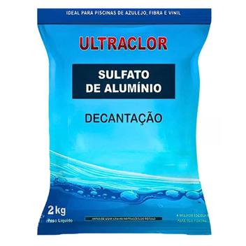 Ultraclor Sulfato de Alumínio Decantador Granulado 2kg - Ultraclor ...