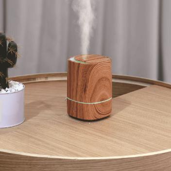 Umidificador e Aromatizador cor Madeira USB e Iluminação RGB - BR ...