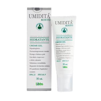 Umiditá Creme Gel Hidratante Rosto FPS 25 50mL - Hidratante Facial ...