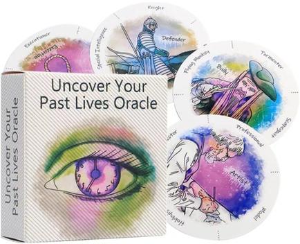 Uncover Your Past Lives Oracle Deck Oráculo Descubra Suas Vidas ...