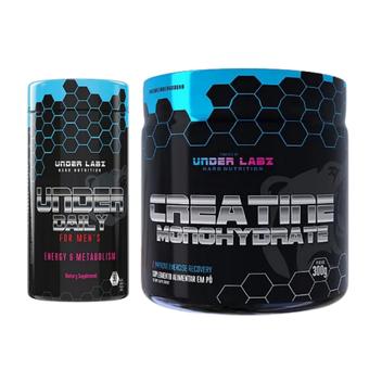 Under Daily - 90 Tabs - Under Labz + Creatine Monohydrate - 300g ...