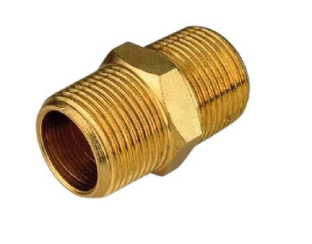 União Latão Macho 1/2 NPT x 1/2 NPT Niple Conector - Jonness ...