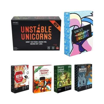 Unstable Unicorns Classic Board Games, Inglês Family Party Expansion ...
