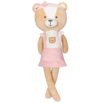 Ursinho Soft Cookie Rosa - Urso De Pelúcia Infantil - Buba - Naninha ...