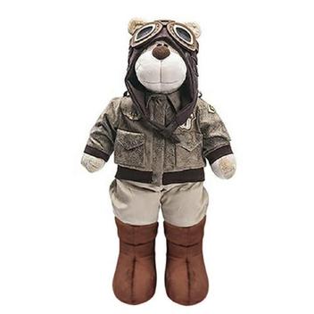 Urso De Pelúcia Bochecha Aviador Antigo 2 Wqvn - Silvia Polito ...
