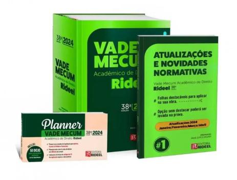 Vade Mecum Acadêmico De Direito Rideel 2024 38ª Edição + Atualizações E ...