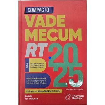 Vade Mecum Compacto RT - 24ª edição 2025 - Livros de Direito - Magazine ...