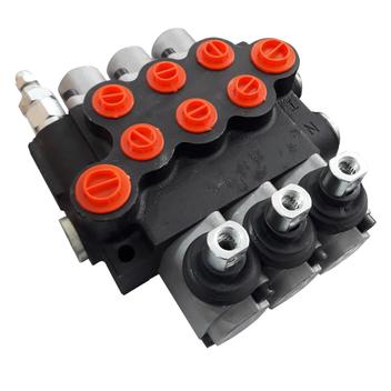 Válvula Direcional Hidráulica 4P 45L 3/4 UNF (U3) - Dupla-Ação, Retorno ...