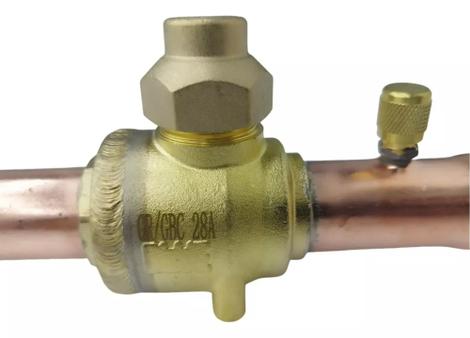 Válvula Esfera Gbc - 28A 1 1/8'' Valvula Bloqueio Com Schrader - Green ...