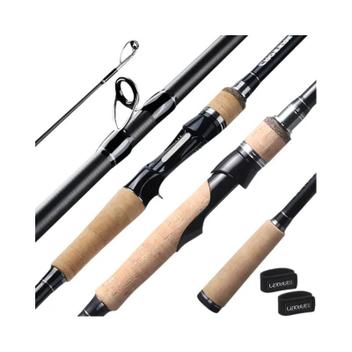 Vara De Pesca De Fibra De Carbono Leve 1.68-2.7m 2/3 Seção Ts Fuji Guia ...