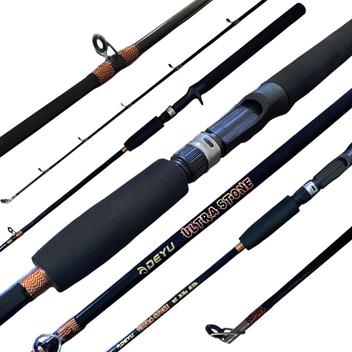 Vara para Carretilha Maciça Ultra Stone 1,65 mts 35lbs 1 Parte - Deyu ...