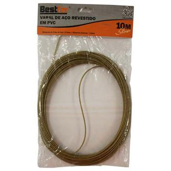 Varal de Extender Roupa Cabo de Aço Revestido Com Pvc 10m - Bestfer ...
