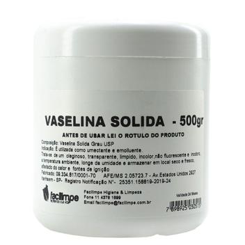 Vaselina Sólida 500G - Facilimpe - Vaselina - Magazine Luiza