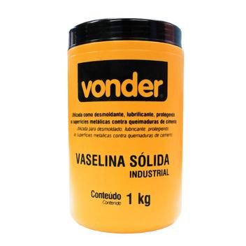 Vaselina Sólida Industrial 1 kg Vonder - Vaselina - Magazine Luiza