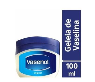 Vasenol Geléia De Vaselina 100% Pura Original 100g - Unilever ...