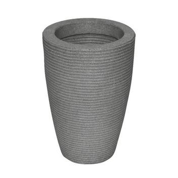 Vaso cone riscato 45 cinza granito vasap - Vasos para Plantas ...