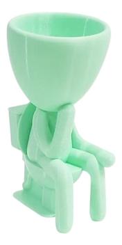 Vaso Decor Robert Plant Banheiro Suculentas Verde Pistache 13 cm - 3D ...