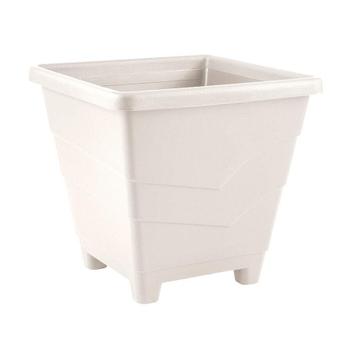 Vaso Desli Milão Branco - 20cm - Vasos para Plantas - Magazine Luiza