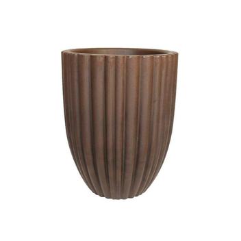 Vaso Vasart Cacau Rusty - 32 x 46 cm - Vasos para Plantas - Magazine Luiza