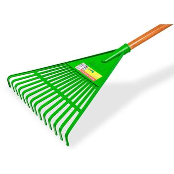 Vassoura Trapp De Plástico 22 Dentes Ancinho Rastelo Para Jardim Com ...