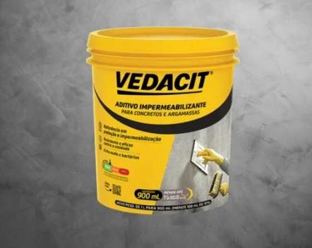 VEDACIT 3,6 Litros - OTTO BAUMGART - Impermeabilizante - Magazine Luiza