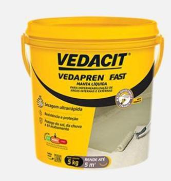 Vedacit vedapren fast branco bd 15kg - Manta Líquida - Magazine Luiza