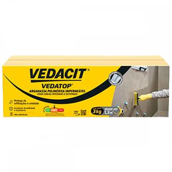 Vedacit Vedatop 3Kg - OTTO BAUMGART - Impermeabilizante - Magazine Luiza