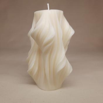 Vela Aromática Escultura Rotativa Perfumada Artesanal 90g - Likare Home ...