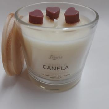 Vela Aromática Vegetal Perfumada Aroma de Canela 190g Likare - Likare ...