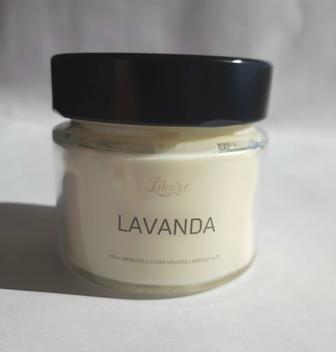 Vela Aromática Vegetal Perfumada Lavanda 190g no Pote Likare - Likare ...