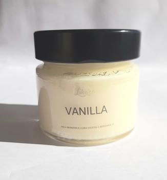 Vela Aromática Vegetal Perfumada Vanilla 190g no Pote Likare - Likare ...