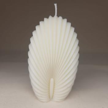 Vela Decor Aromática Folha Shell Imperial Aroma Lavanda 75g - Likare ...