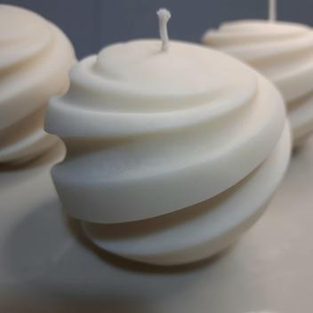 Vela Vegetal Eden Artesanal Sem Aroma Grande 220g Likare - Likare Home ...