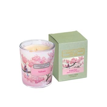 Vela Votiva The Candle Company 100% cera de abelha Sakura 65g - Carroll & Chan - Velas ...