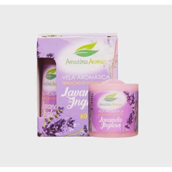 Velas Aromáticas 60G - Amonia Aromas - Lavanda Inglesa - Amazonia Aromas - Velas Aromáticas ...