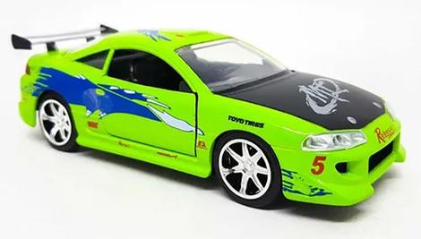 Velozes E Furiosos Mitsubishi Eclipse Brian Verde Jada 1/32 - Carrinhos ...