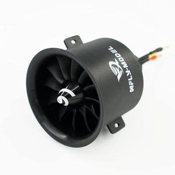 Ventilador canalizado EDF XFLY-MODEL 70mm 12 pás com motor 6S sem ...