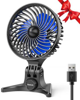 Ventilador de mesa AoLin USB Portable Desktop Mini com cabo USB ...