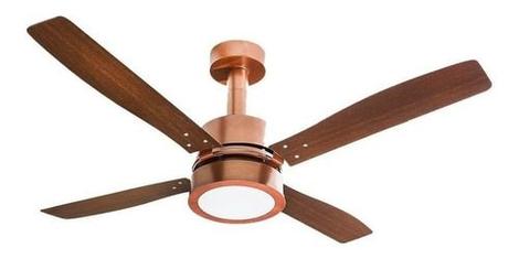 Ventilador De Teto Venti-delta Vintage Vt4 Com Led 18w 127v ...