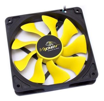 Ventilador Fan 120mm Cooler Viper PWM 4 Pinos Alto Fluxo de Ar CFM 83 ...