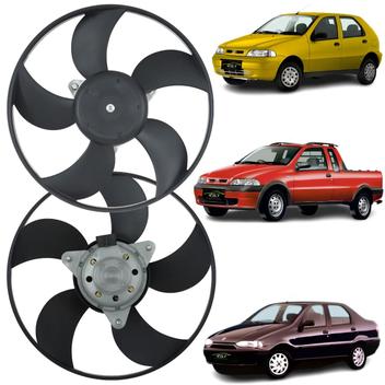 Ventoinha Radiador Fiat Palio Siena Strada C/Ar 1996-2007 - Auto Star ...