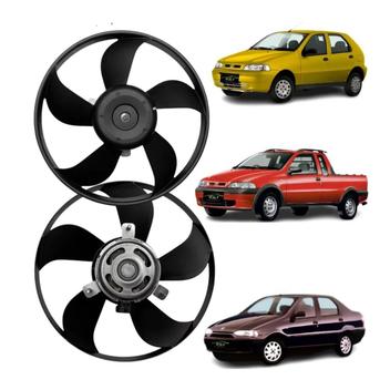 Ventoinha Radiador Fiat Palio Siena Strada C/Ar 1996-2007 - Auto Star ...
