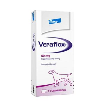Veraflox 60mg Antimicrobiano Para Cães C/7 Comprimidos - ELANCO ...