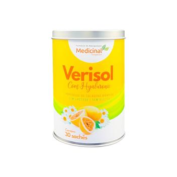 Verisol com Hyaluronic 30 sachês Maracujá Medicinal - MEDICINAL ...