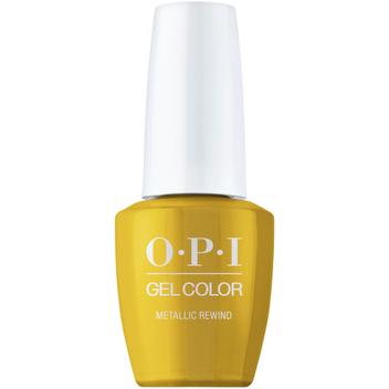 Verniz de Unhas OPI GelColor Metallic Rewind - Dourado Brilhante ...