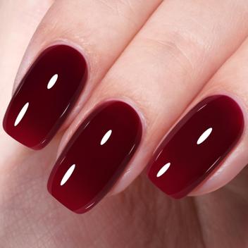 Verniz em Gel AILLSA Jelly Queen Hearts Burgundy - 15ml - Gel para ...