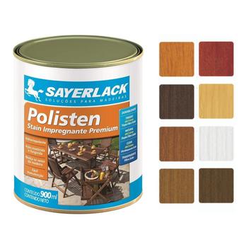 Verniz Polisten Stain Premium Restaura Madeira 900ml Sayerlack - Verniz ...