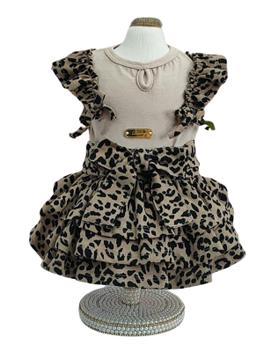 Vestido Babados Oncinha para cachorro e gato - Dudog Vest - Roupas para ...